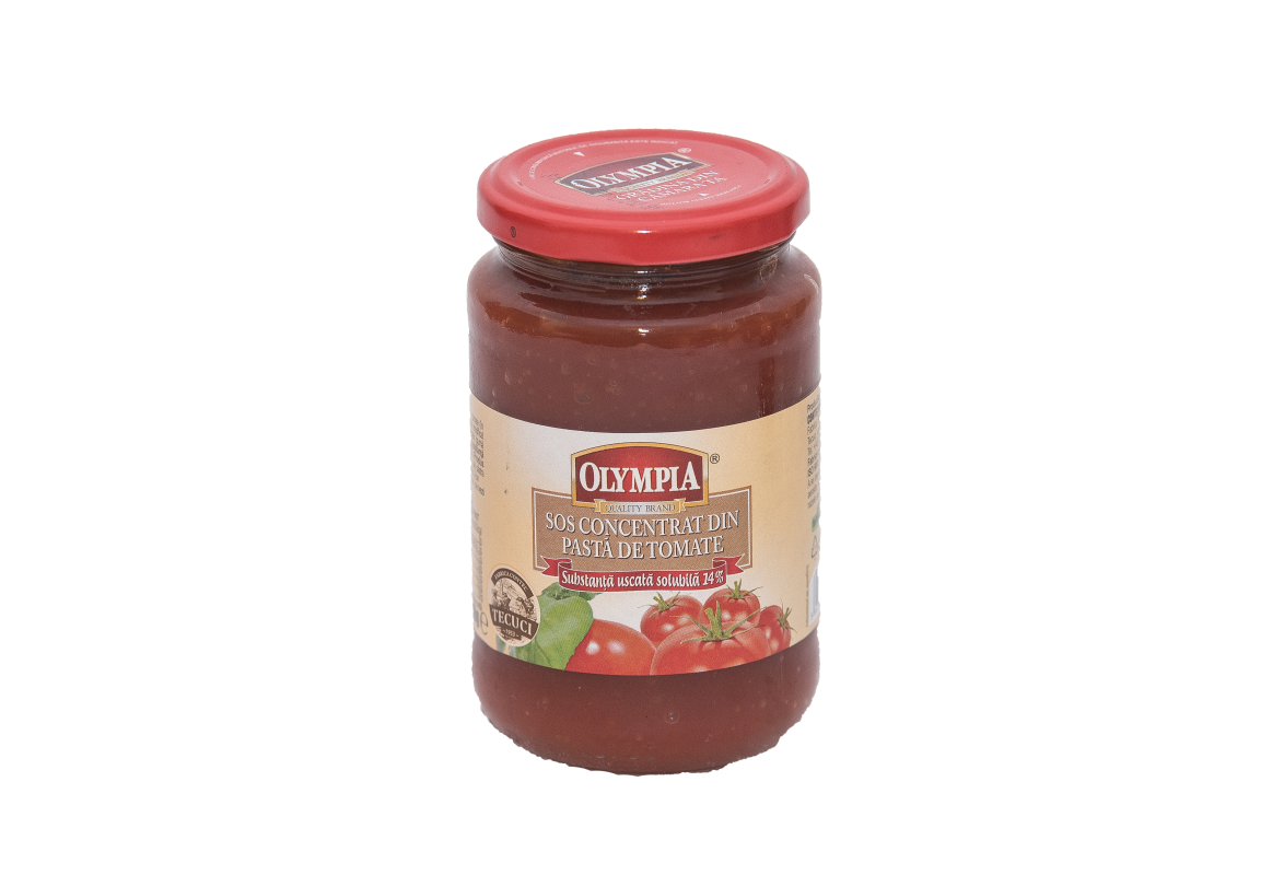 Sos concentrat din pasta de tomate 14% 314ml - 720ml - 4250ml - Contec ...